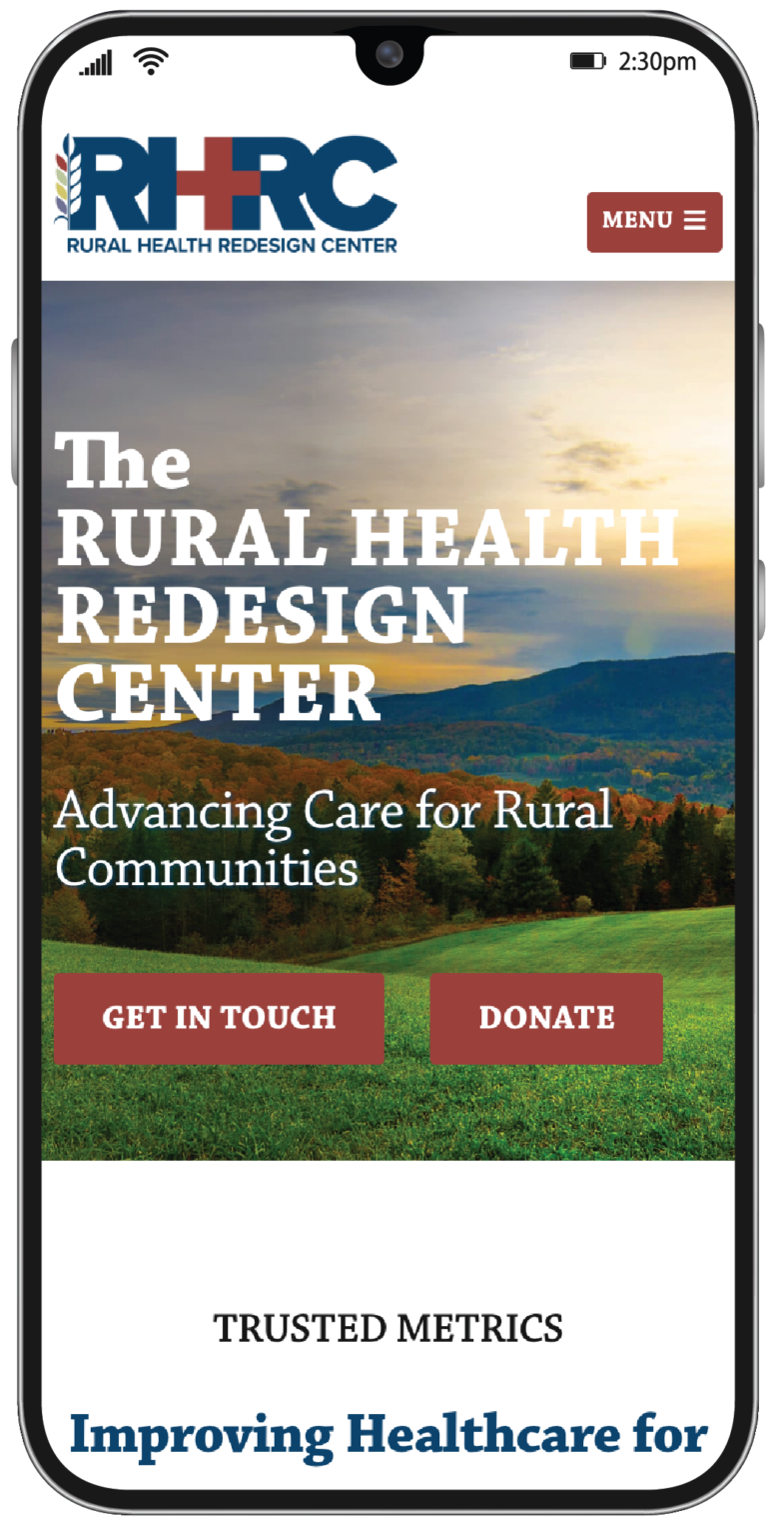 Rural Health Redesign Center – Website - JSR Strategies